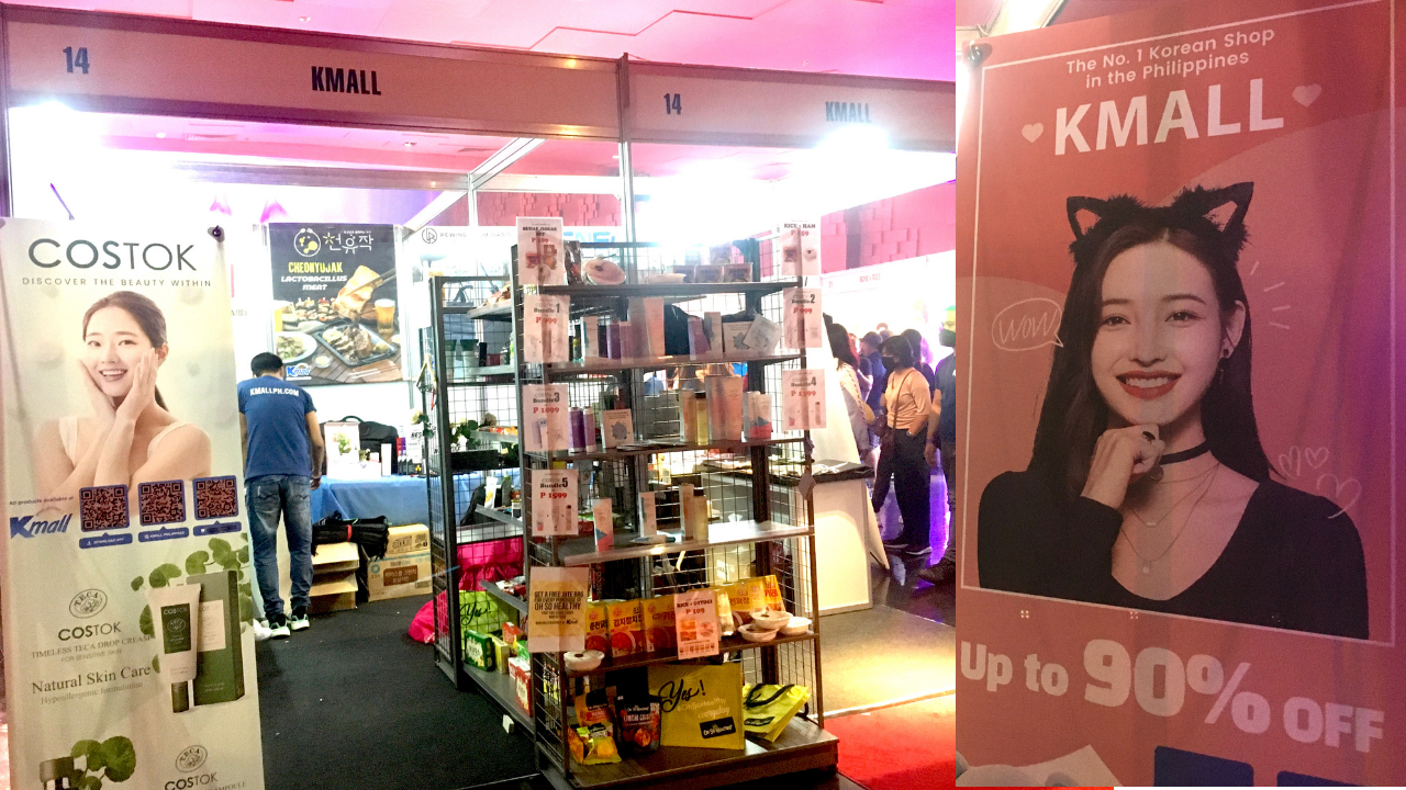 KMALL PH booth is packed with fun activities and top-quality products ...