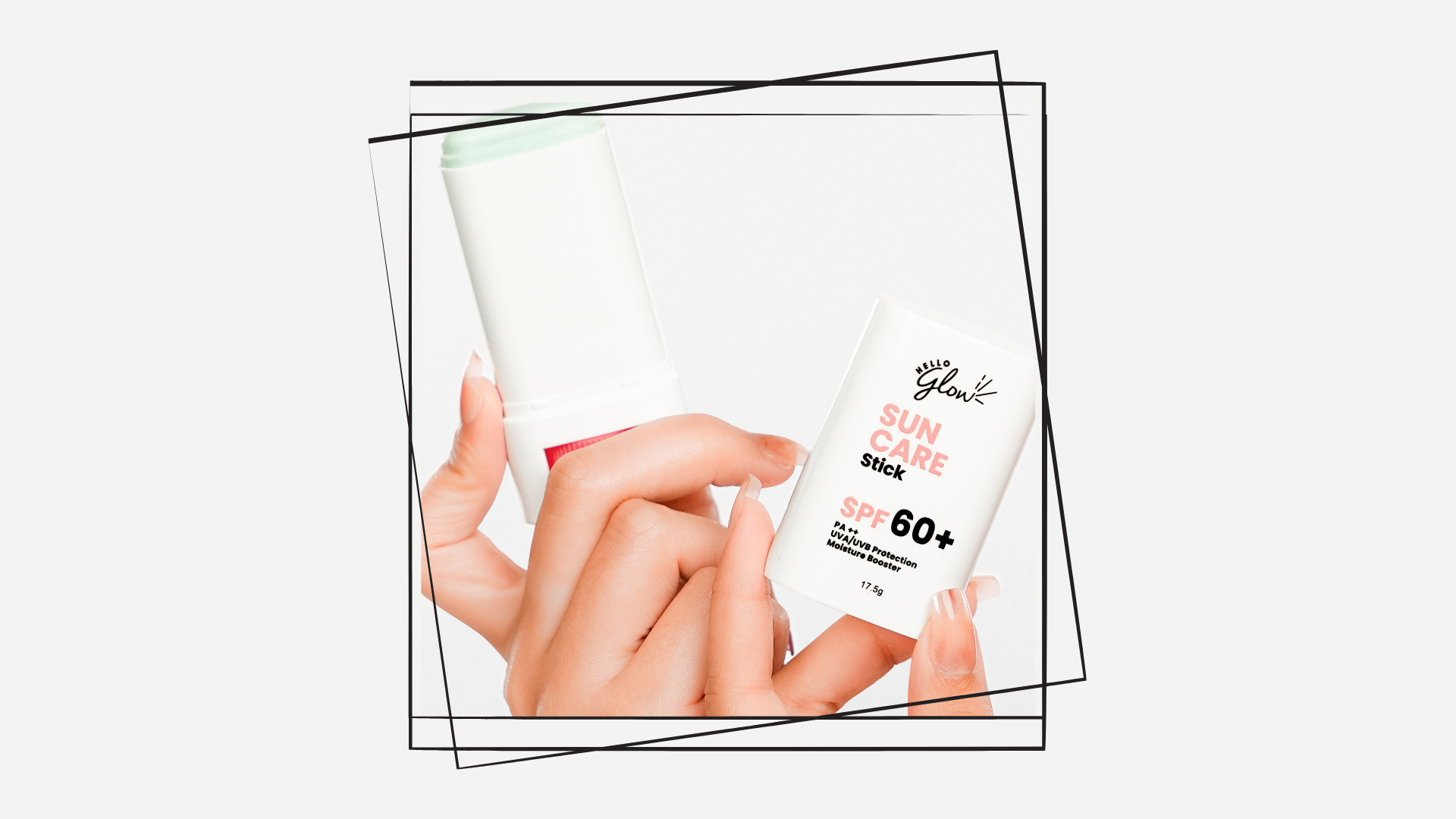 The best sunscreen stick: “Hello Glow Sun Care Stick” with SPF 60+ PA++ ...