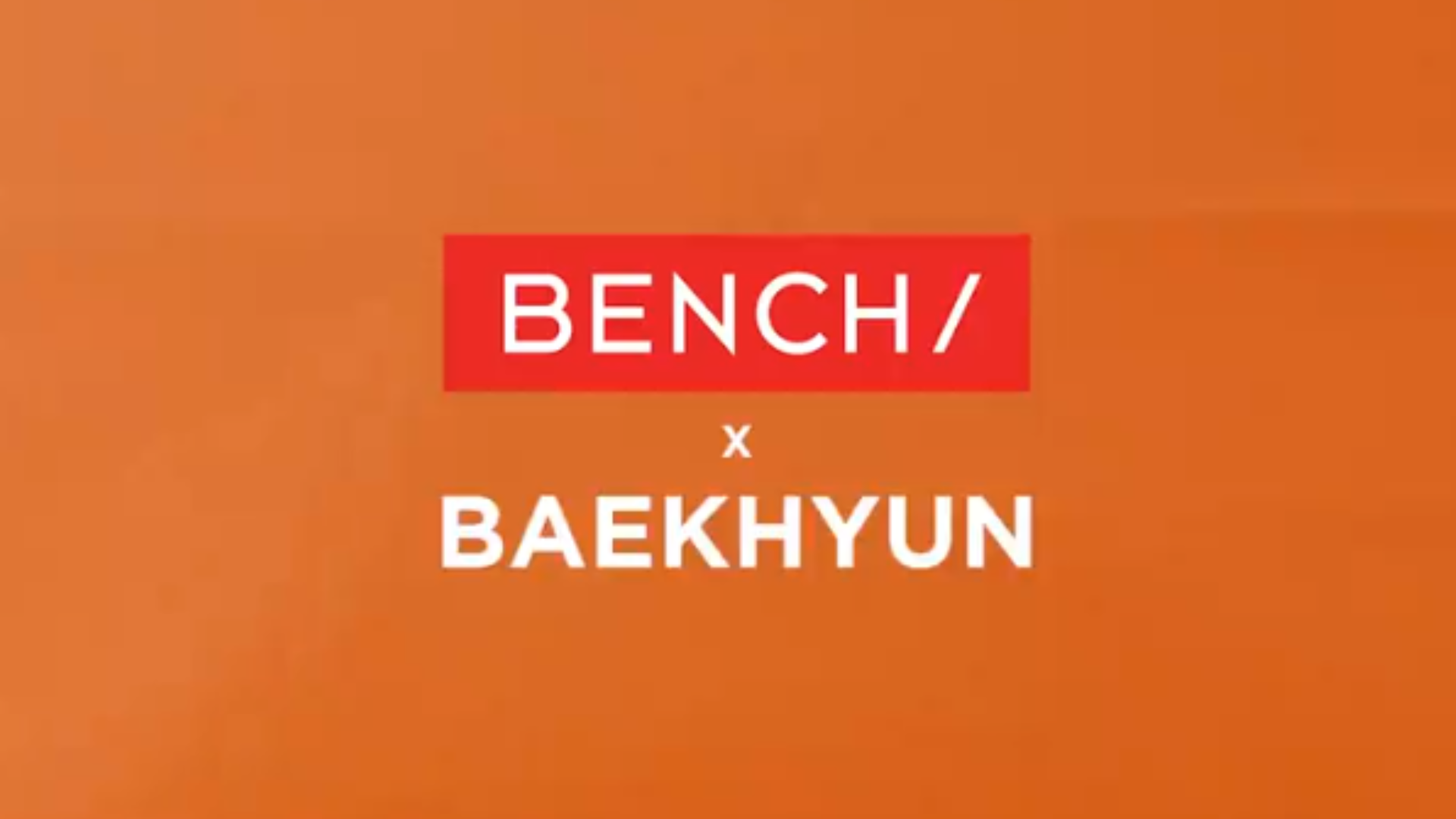 B stands for Bench’s new brand ambassador, Byun Baekhyun! - Annyeong Oppa